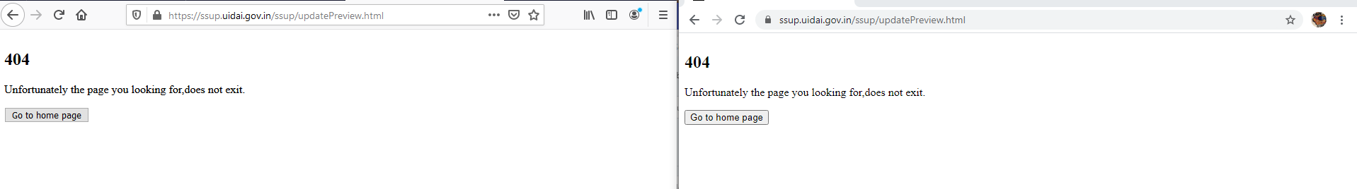 ssup.uidai.gov.in - desktop site instead of mobile site · Issue #60696 ...