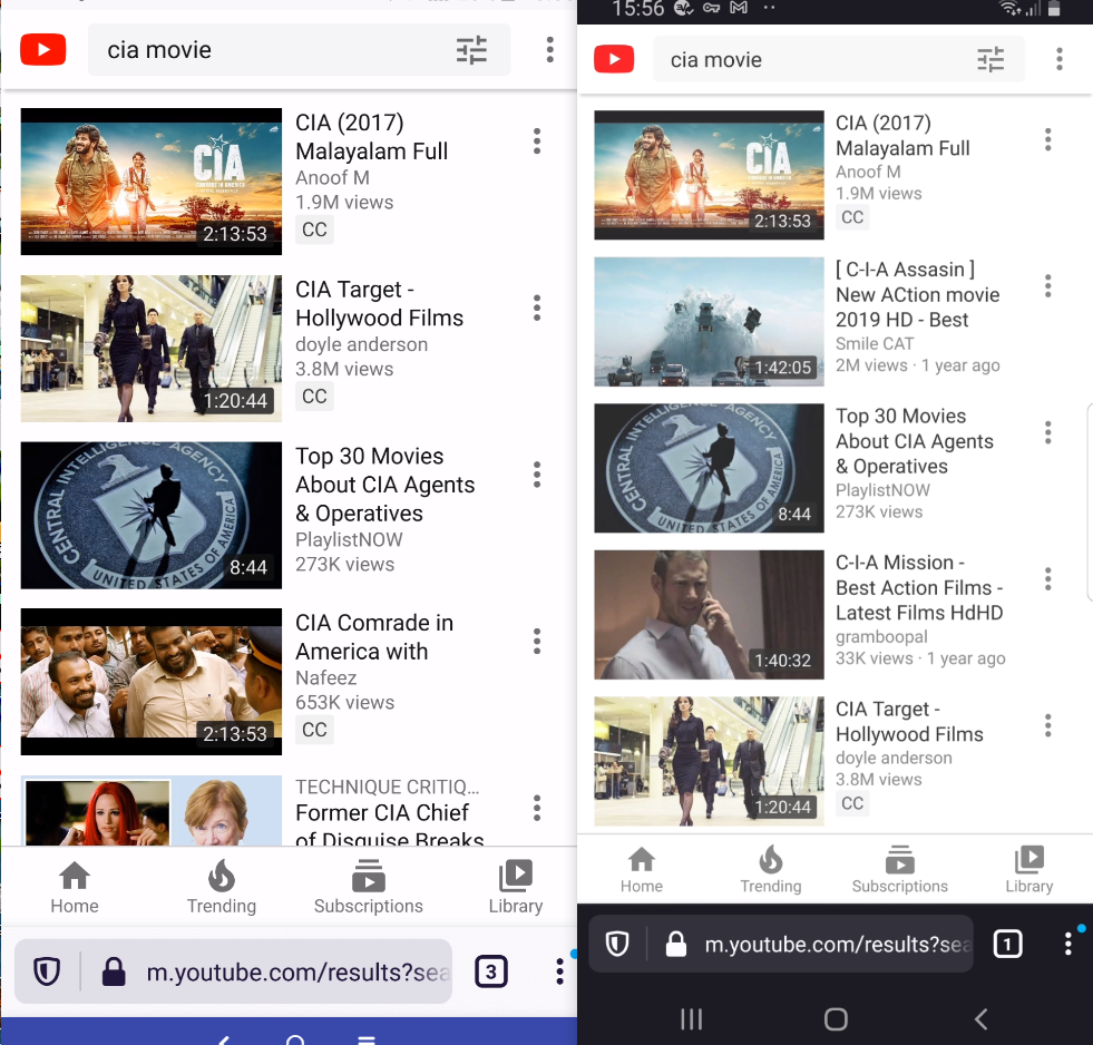 m.youtube.com - desktop site instead of mobile site · Issue #61104 ...