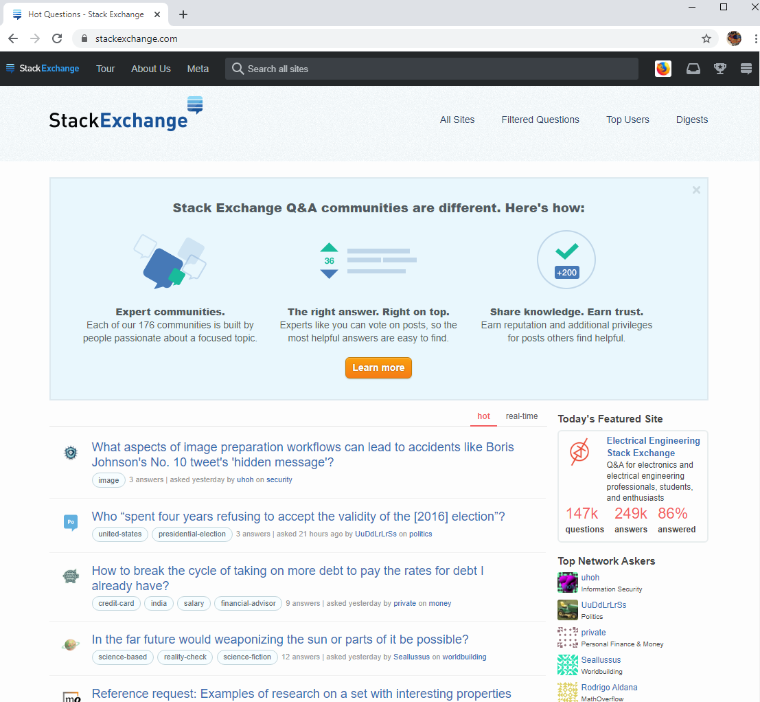 stackexchange.com - Unable to sign in with a new Facebook account · Issue #61515 · webcompat/web ...