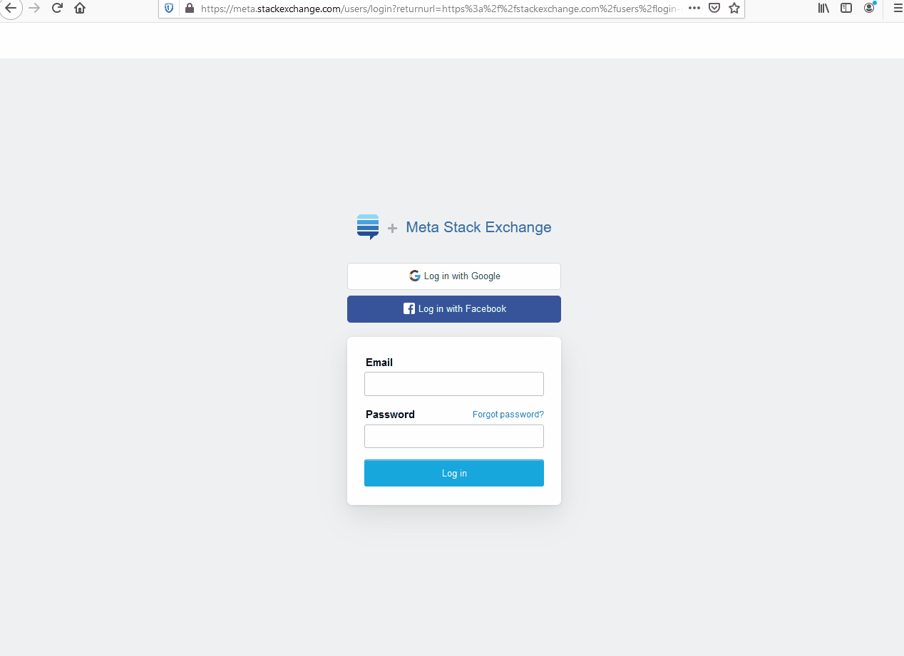 stackexchange.com - Unable to sign in with a new Facebook account · Issue #61515 · webcompat/web ...