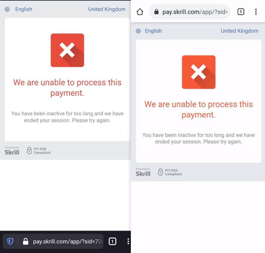 pay.skrill.com - desktop site instead of mobile site · Issue #61726 · webcompat/web-bugs · GitHub