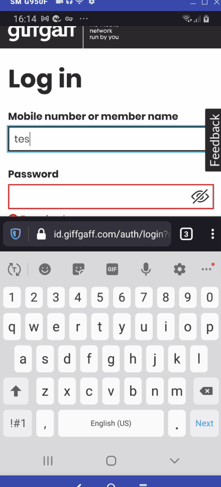 id.giffgaff.com - First letter is capitalized when filling in the ...