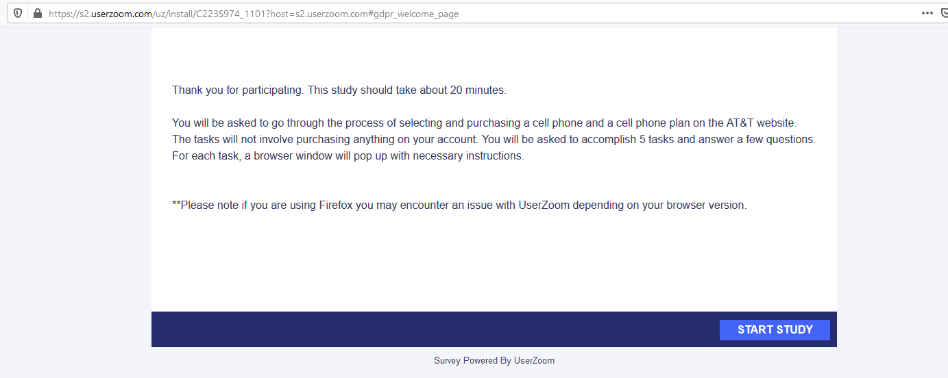 s2.userzoom.com - Unable to continue the study after "UserZoom Survey" add-on was installed ...