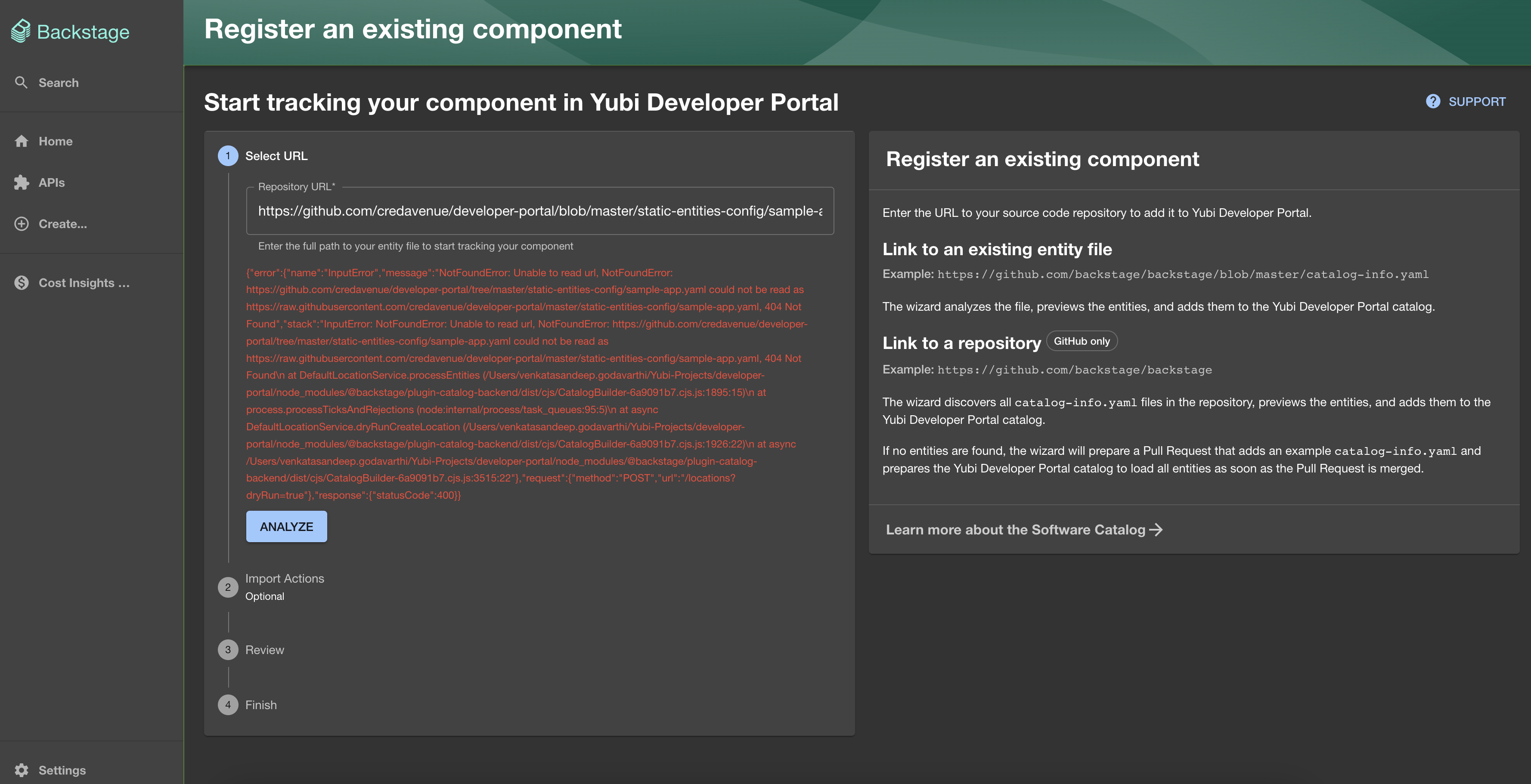 🐛 Bug Report: Unable to register existing entities in my GitHub org · Issue #18571 · backstage ...