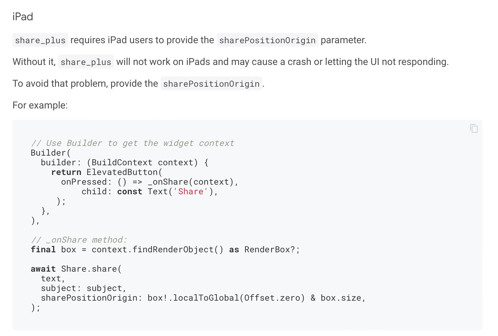 [BUG] 需要为 share_plus 提供渲染原点 · Issue #214 · DanXi-Dev/DanXi · GitHub