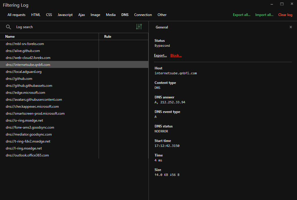 internetsube.qnbfi.com · Issue #1716 · AdguardTeam/CoreLibs · GitHub