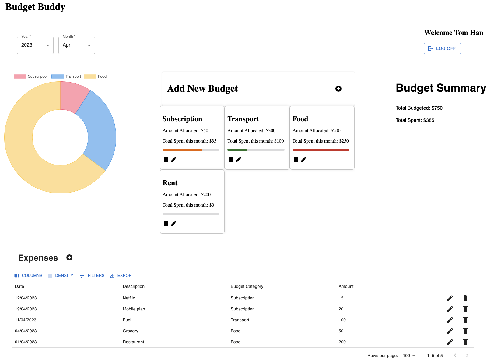 GitHub - Tom-Han-2023/Budget-Buddy