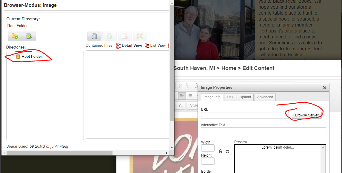 Editing in HTML module doesn't show files for image manager · Issue #3004 · dnnsoftware/Dnn ...