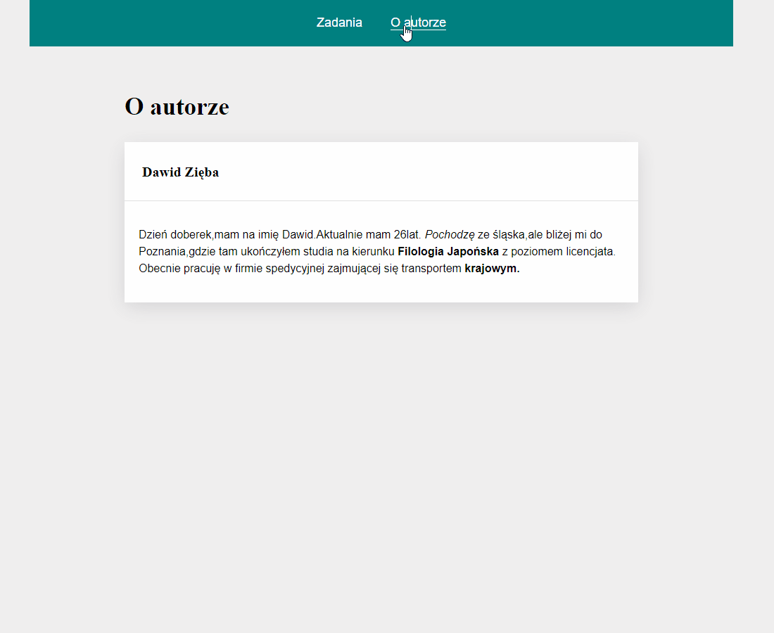 GitHub - Dawid-Zieba/Todo-list-react: It's a very simple aplication. It ... GitHub - Dawid-Zieba/Todo-list-react: It's a very simple aplication. It ...