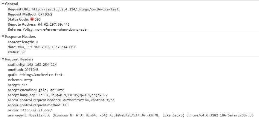 enable CORS for WEB thing API call · Issue #767 · WebThingsIO/gateway · GitHub