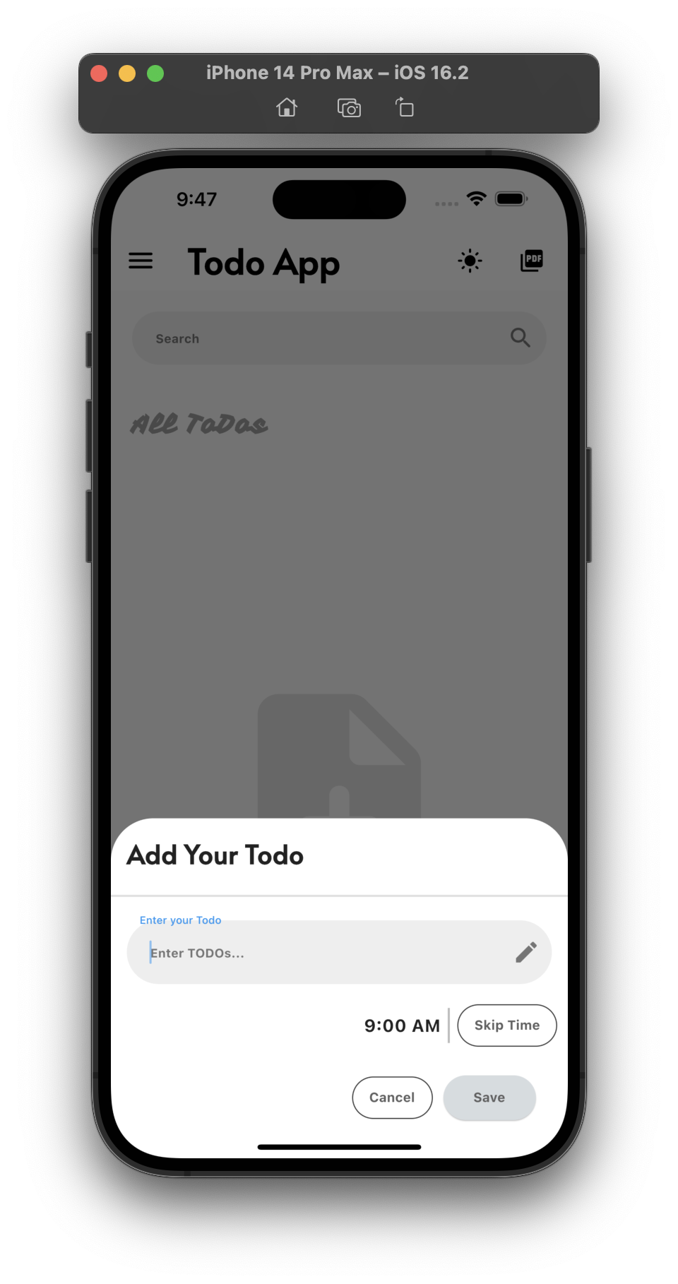 GitHub - SamarthMovaliya/todo_app_MVCpattern_Flutter