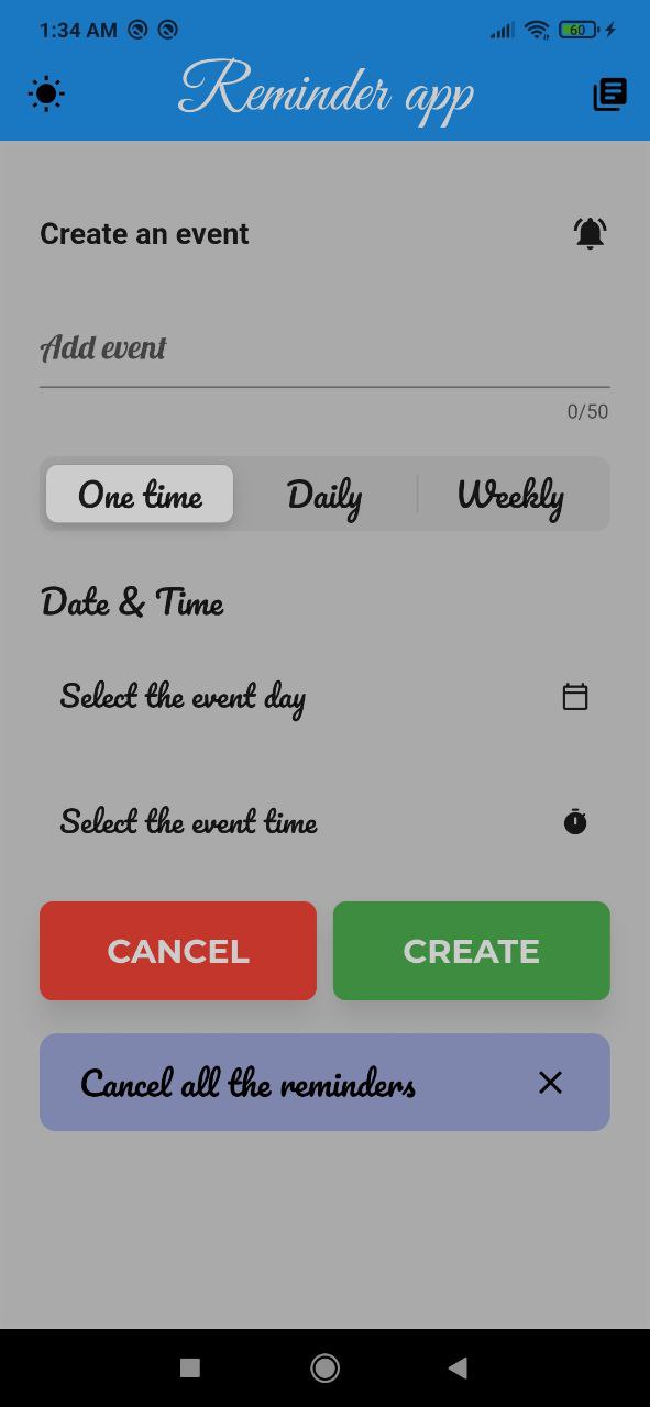 GitHub - KishanGaudani/reminder_app