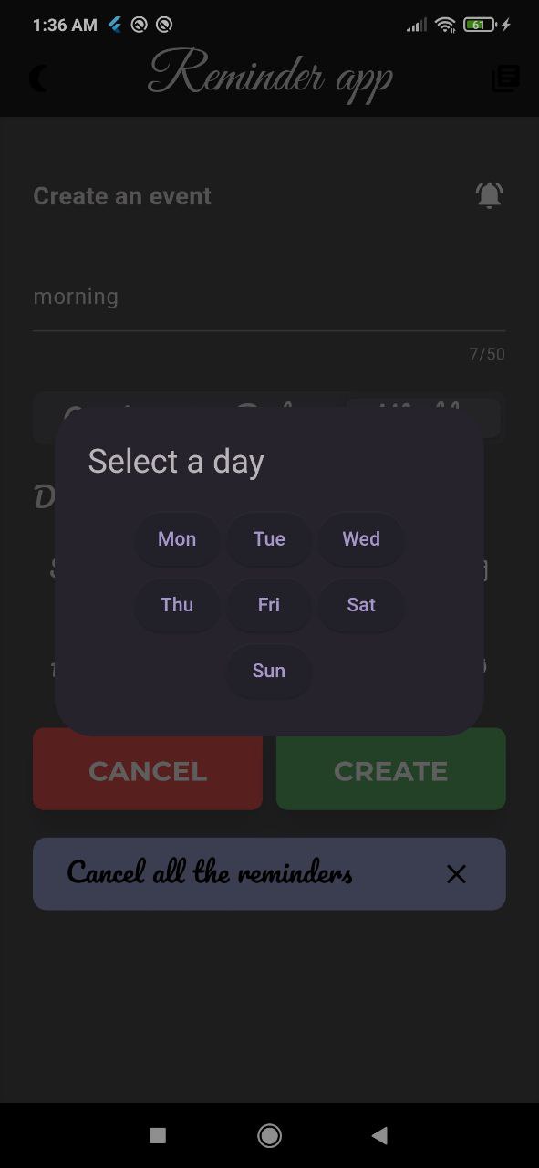 GitHub - KishanGaudani/reminder_app