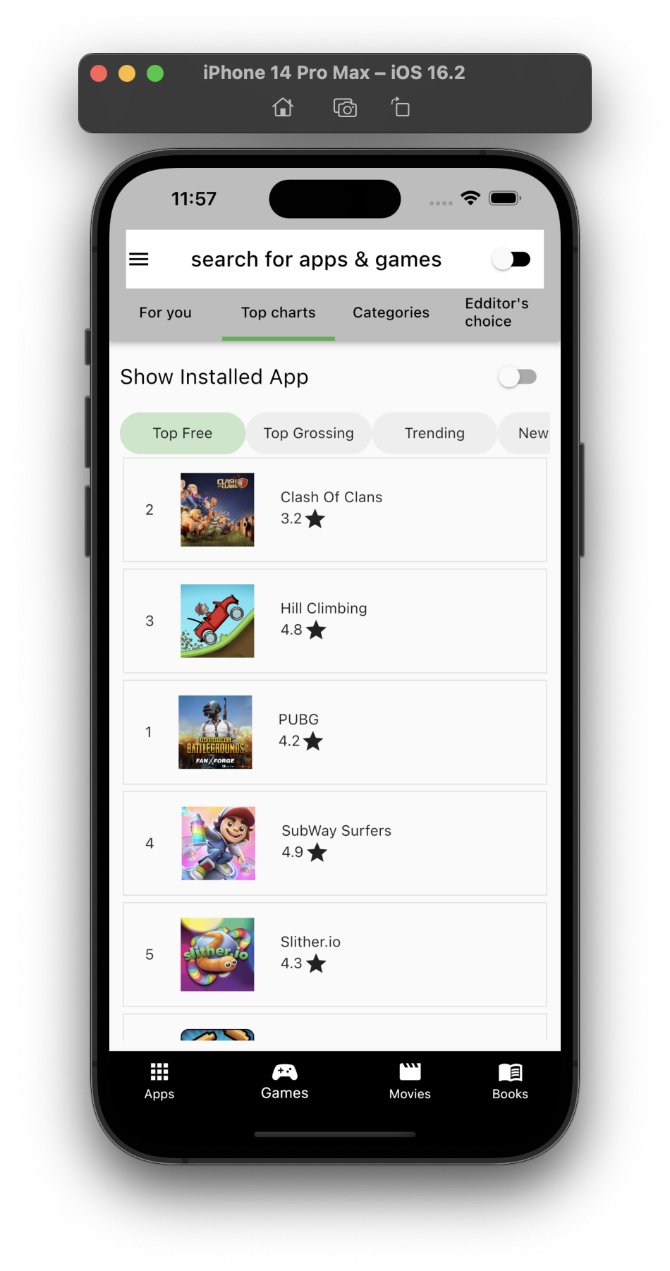 GitHub - AkashDungrani/appstore