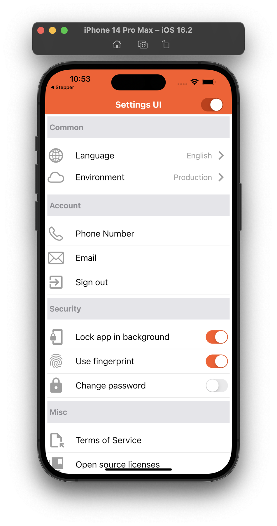 GitHub - AkashDungrani/setting_ui