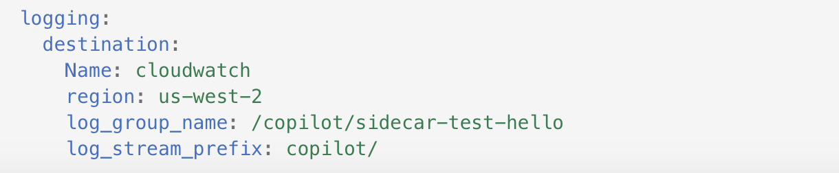 How can i forward my logs to another copilot service using the fluentbit sidecar?(doubt) · Issue ...