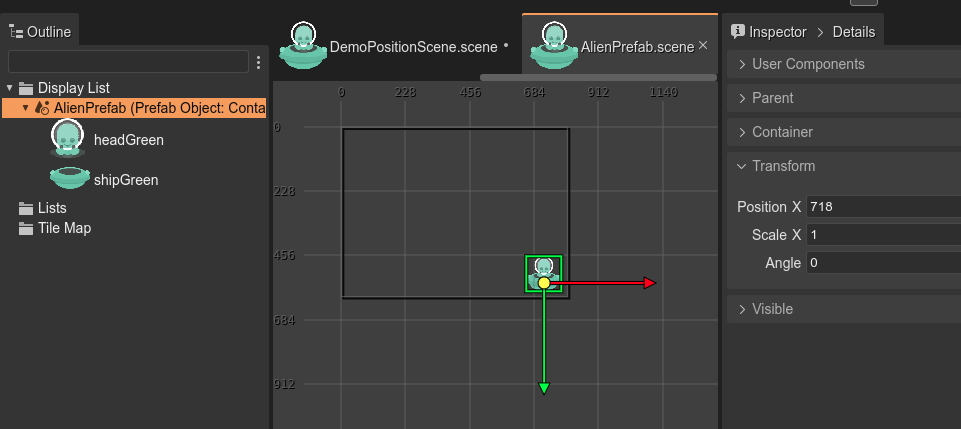 Don't change prefab x, y when positioning children in prefab · Issue #141 · PhaserEditor2D ...