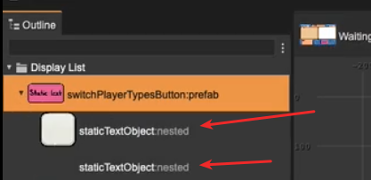 Incorrect nested prefab names shown in display list when adjusting properties of prefab · Issue ...