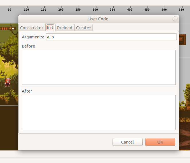 A Way To Handle Custom Parameters While Initializing New States · Issue 69 · Phasereditor2d