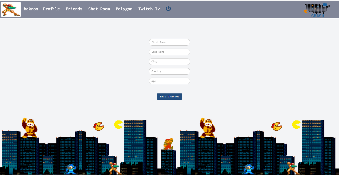 GitHub - hakron/Gamers-community: Final Project
