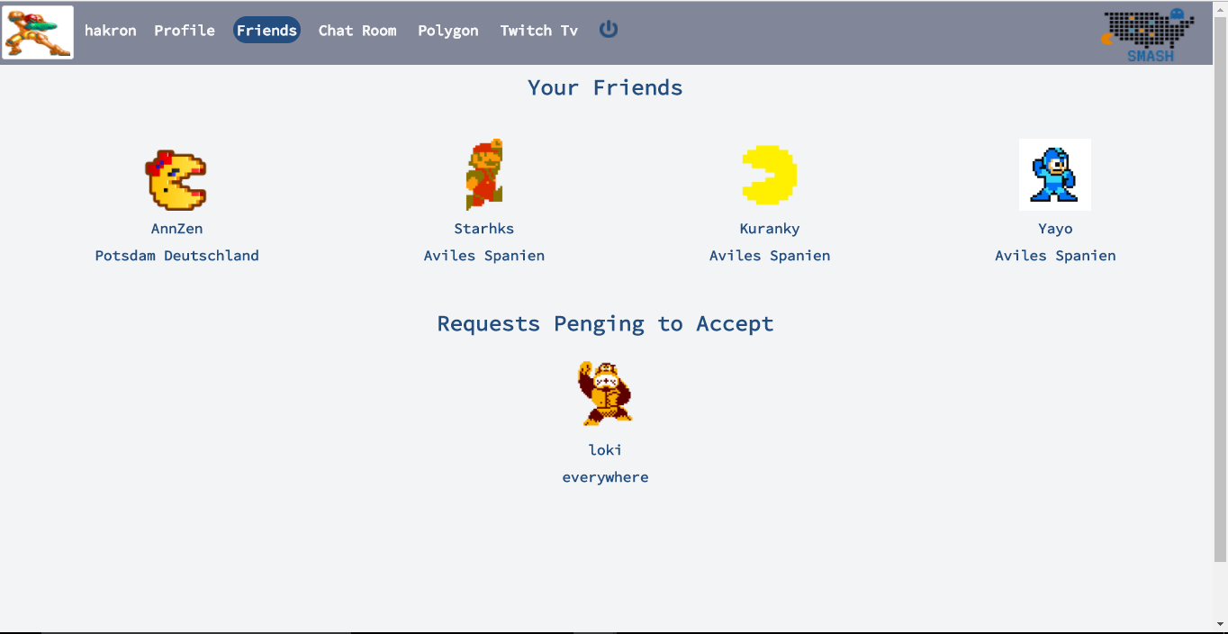 GitHub - hakron/Gamers-community: Final Project