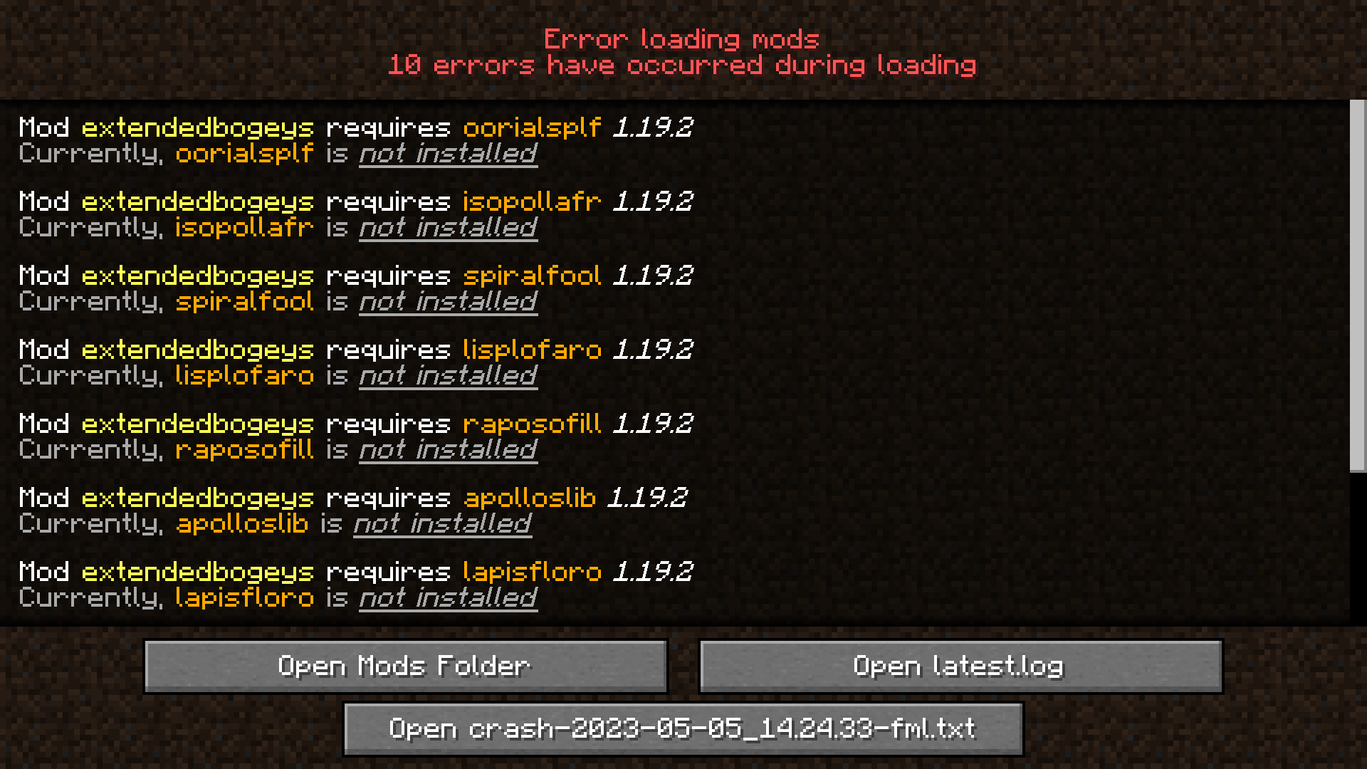 error during loading mods · Issue #31 · Rabbitminers/Extended-Bogeys ...