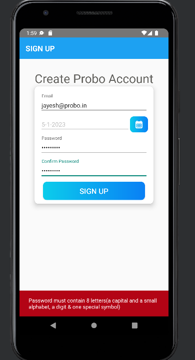 GitHub - jayesh-intern-probo/probo-android-assignment: Android App Assignment