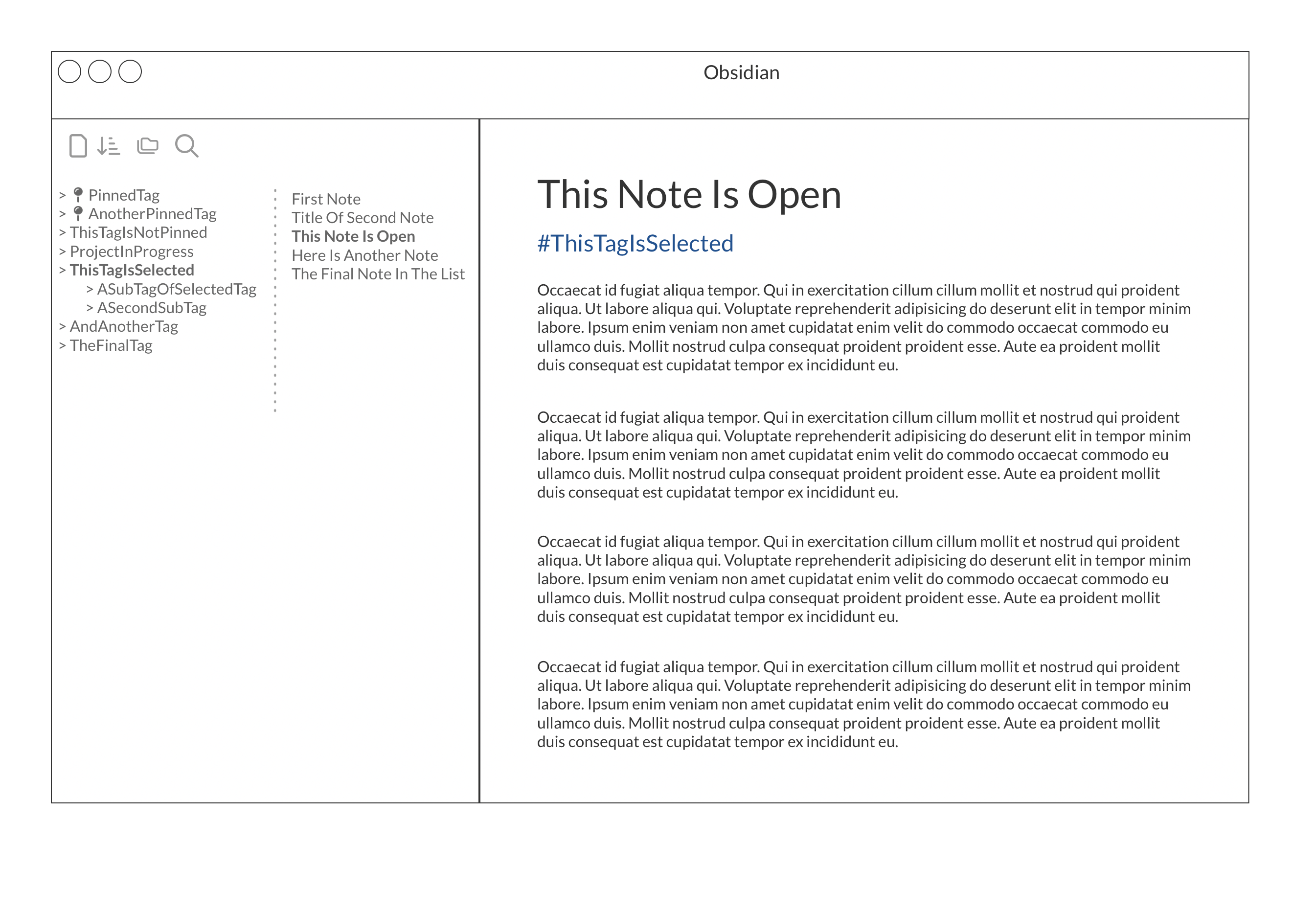 Two pane view · Issue #55 · vrtmrz/obsidian-tagfolder · GitHub