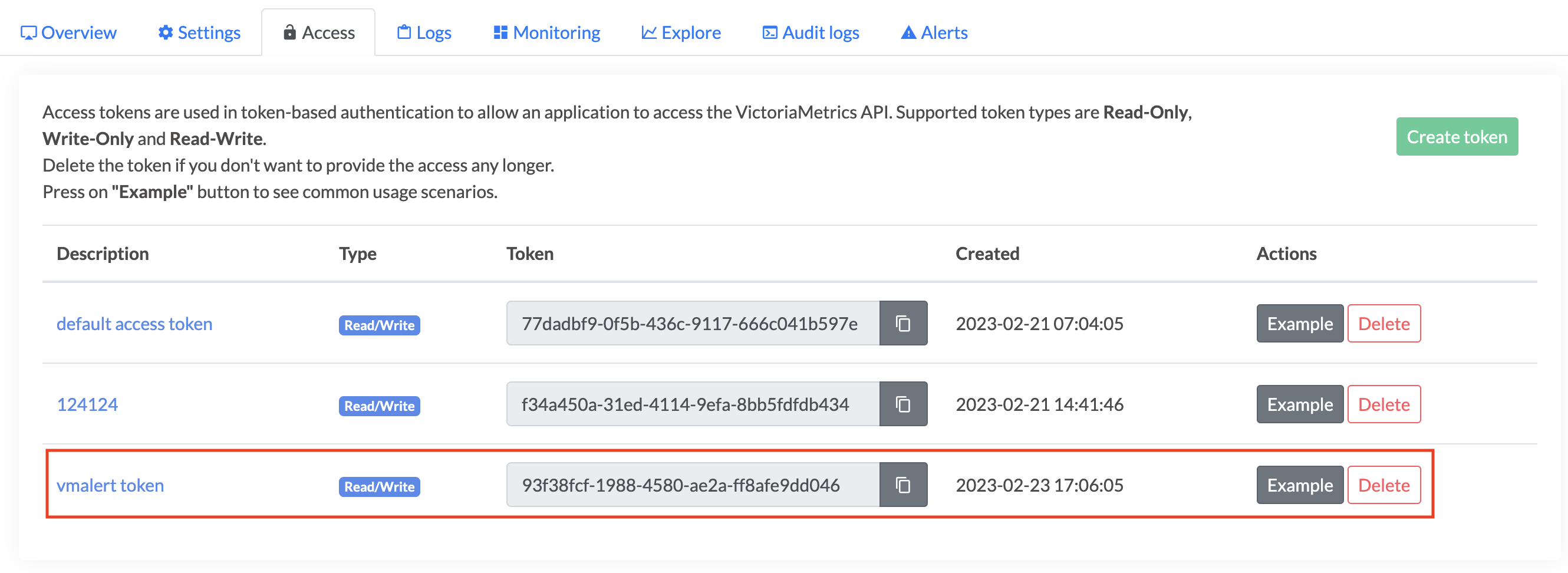 How to setup vmalert with managed VictoriaMetrics · GitHub
