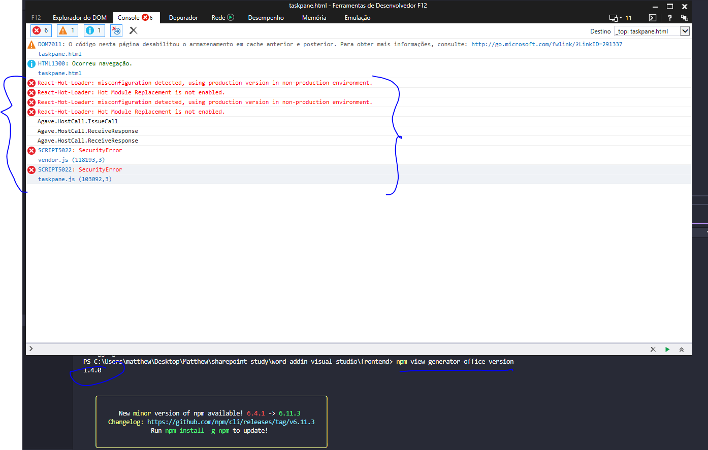 React project gives react-hot-loader error · Issue #475 · OfficeDev/generator-office · GitHub