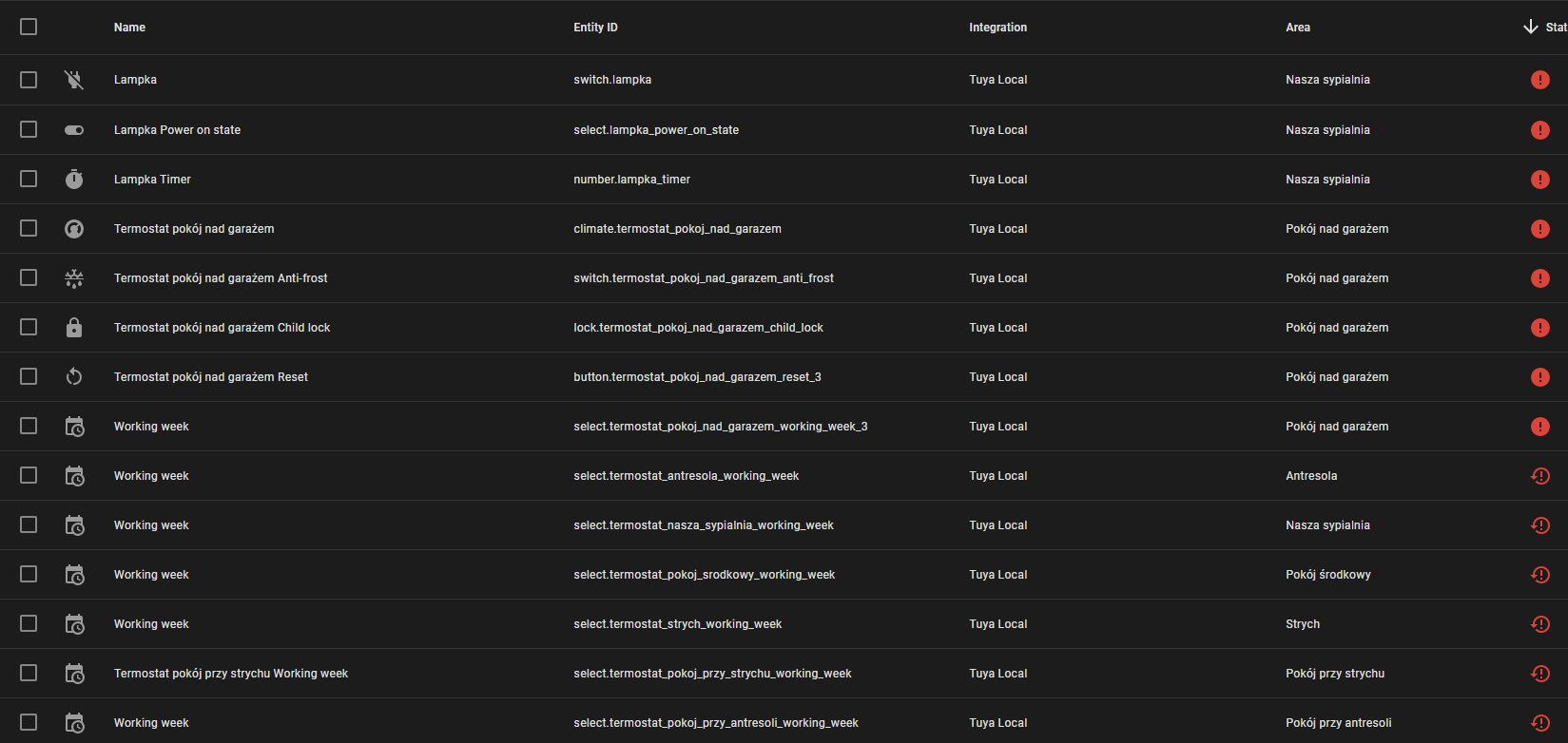Multiple thermostats Beok TGR81 · Issue #591 · make-all/tuya-local · GitHub