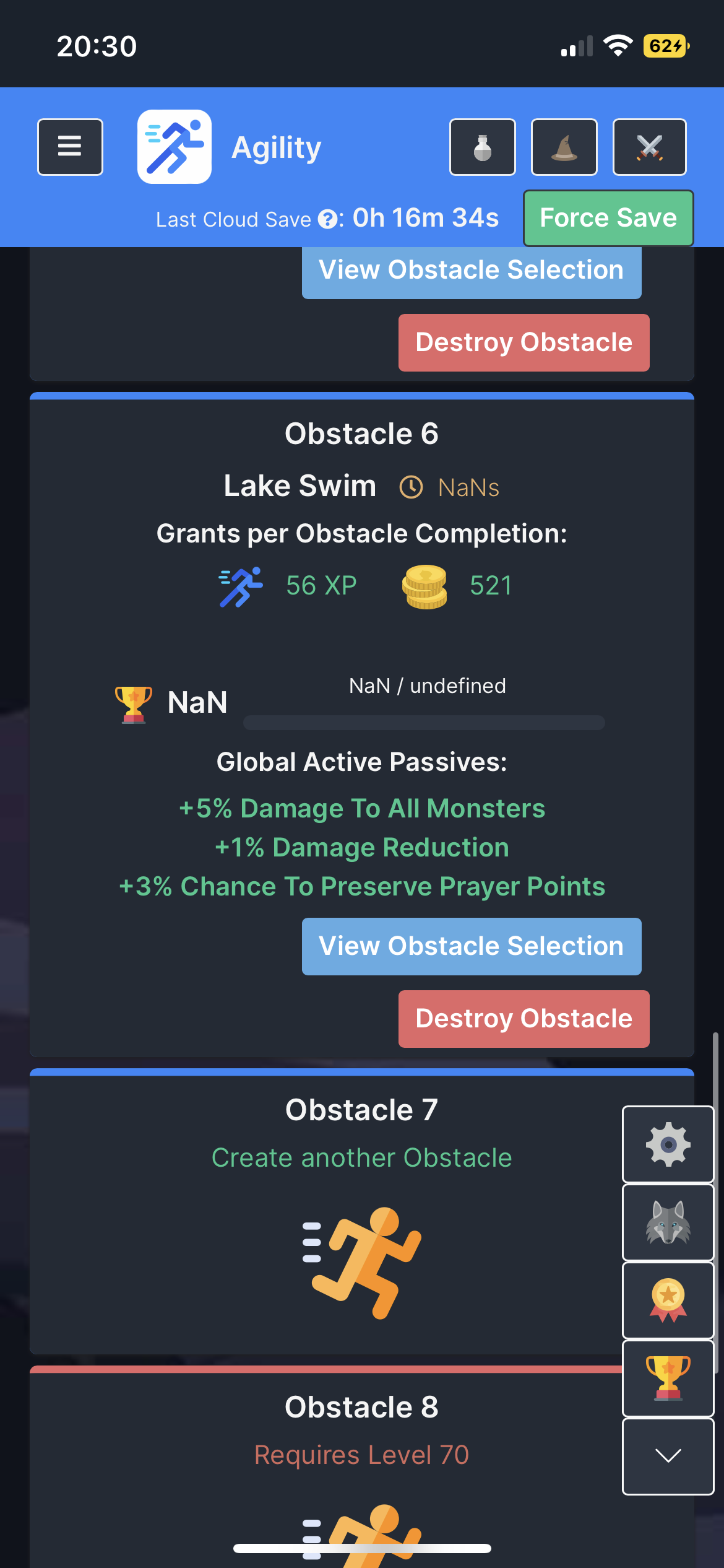 [Bug]: Agility bug · Issue #3137 · MelvorIdle/melvoridle.github.io · GitHub