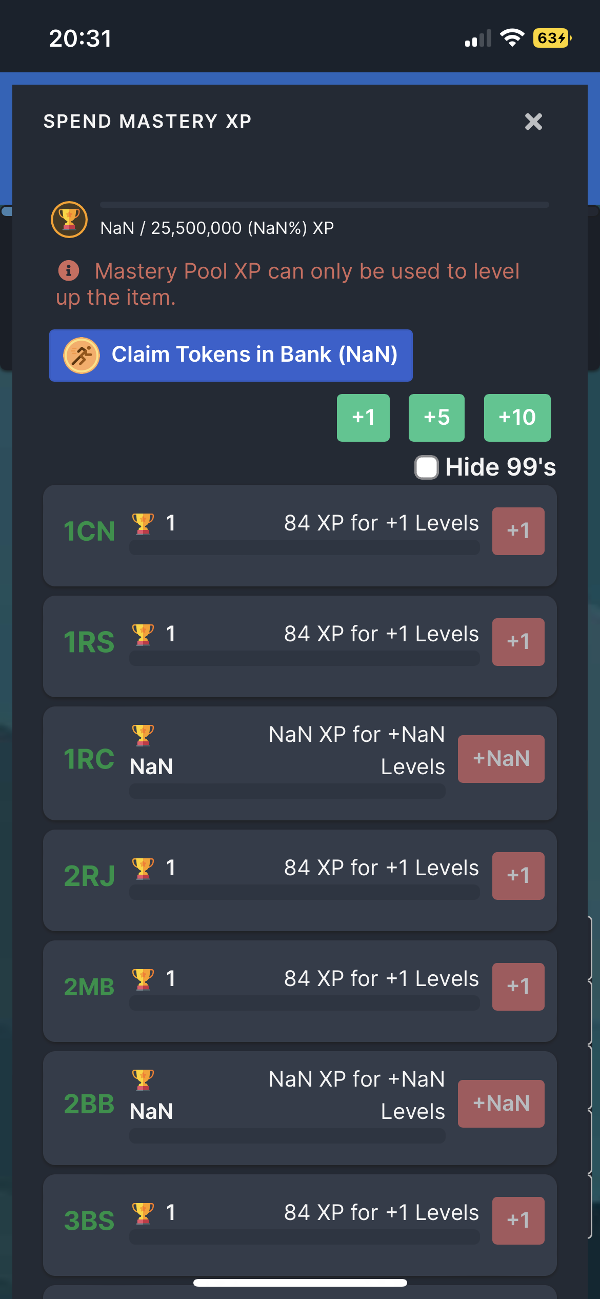 [Bug]: Agility bug · Issue #3137 · MelvorIdle/melvoridle.github.io · GitHub