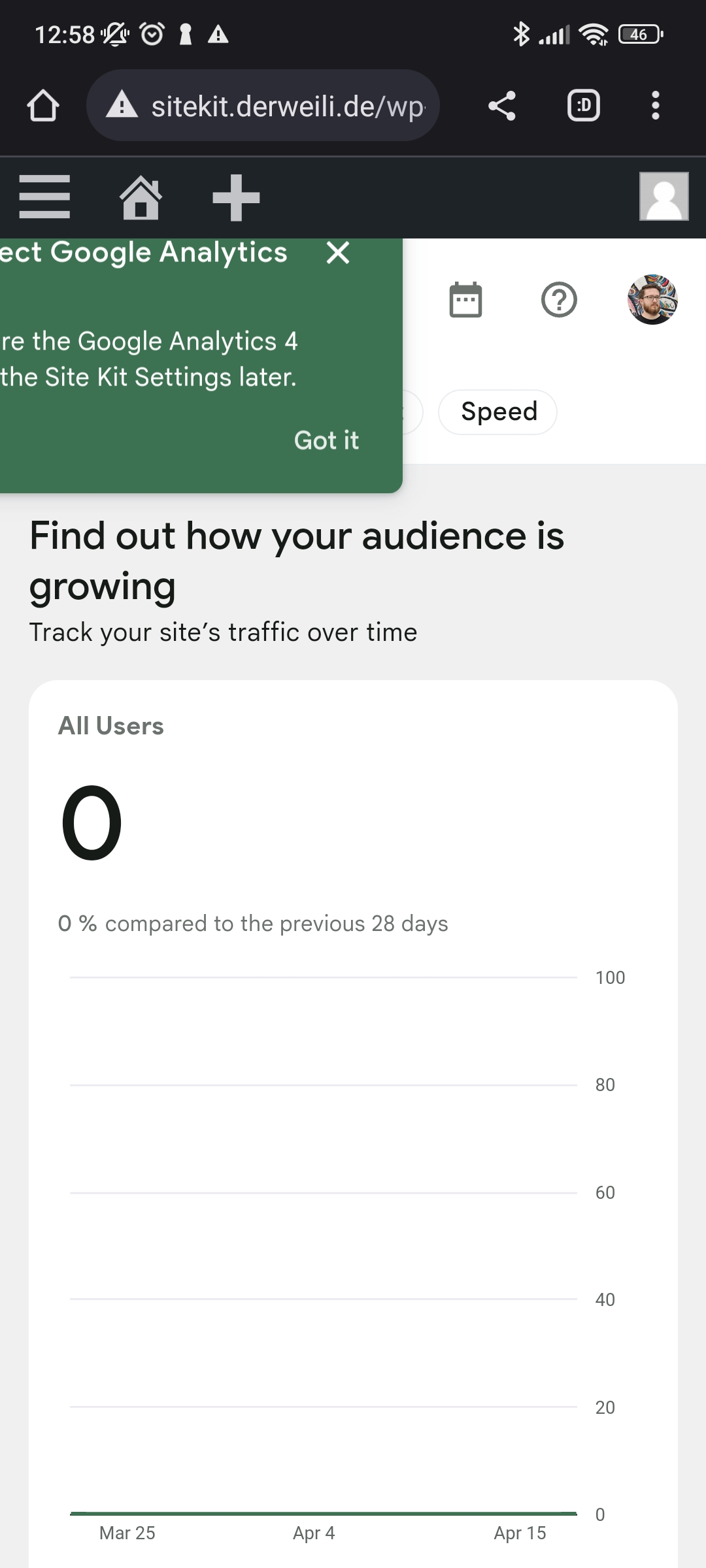 Remind me later tooltip positioned off screen on mobile · Issue #6924 · google/site-kit-wp · GitHub