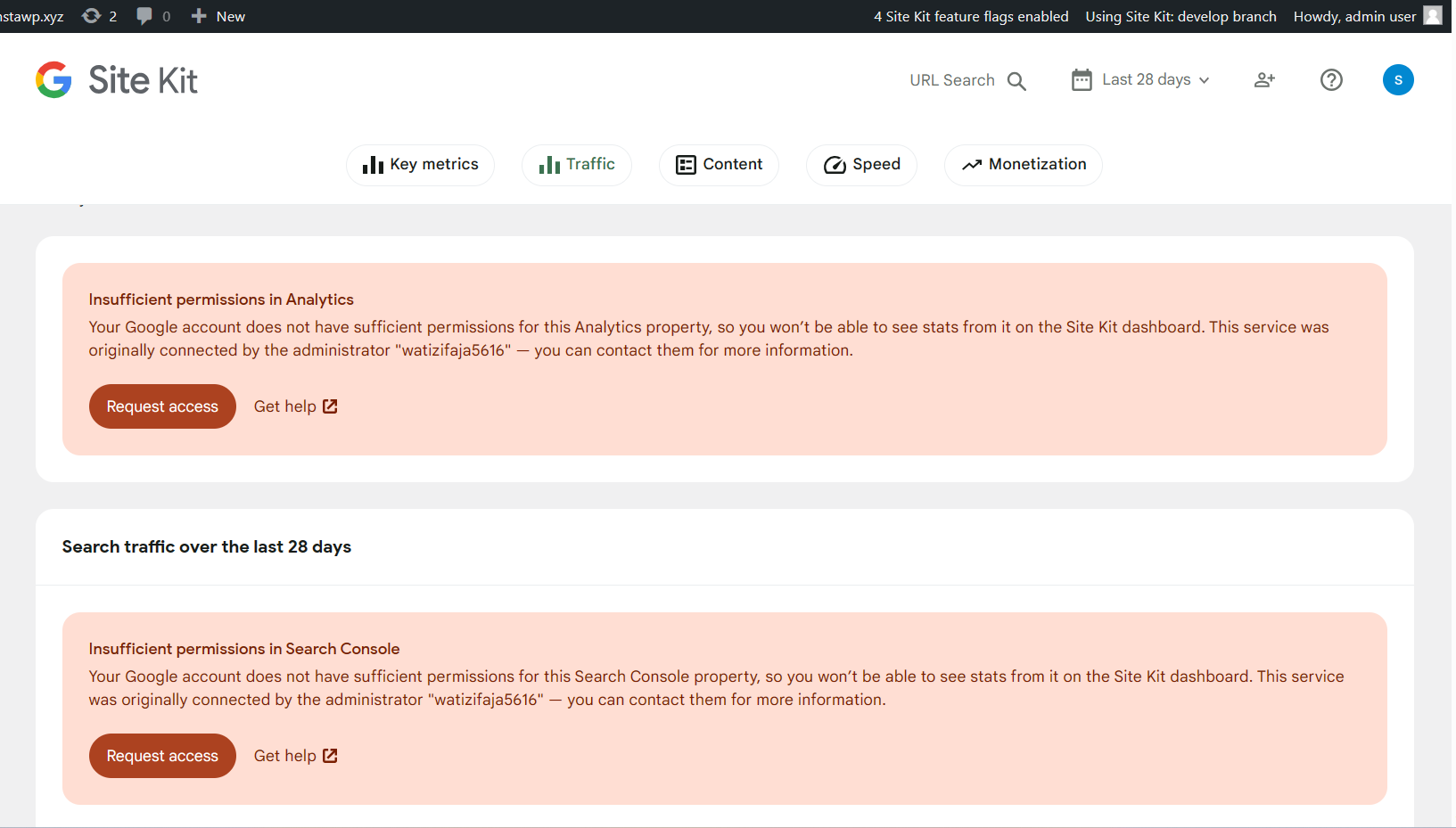 Implement Insufficient Permissions error / Request Access CTA for KMW tiles · Issue #7465 ...