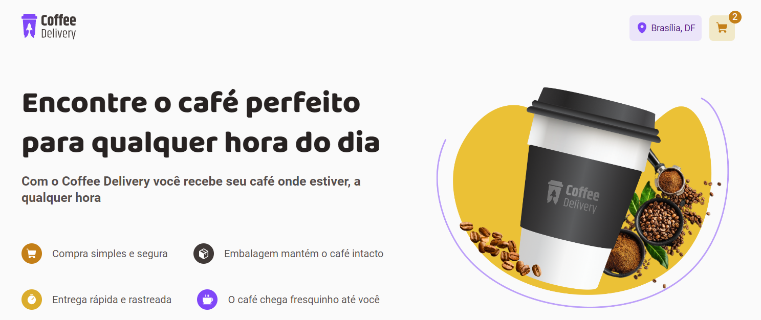 GitHub - RobertoBMJunior/Coffee-Delivery: Este é um projeto feito em React com TypeScript na ...