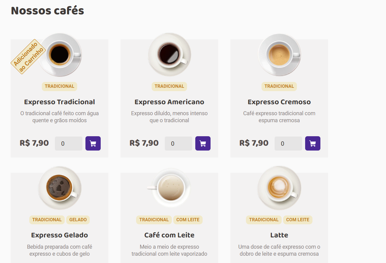 GitHub - RobertoBMJunior/Coffee-Delivery: Este é um projeto feito em React com TypeScript na ...