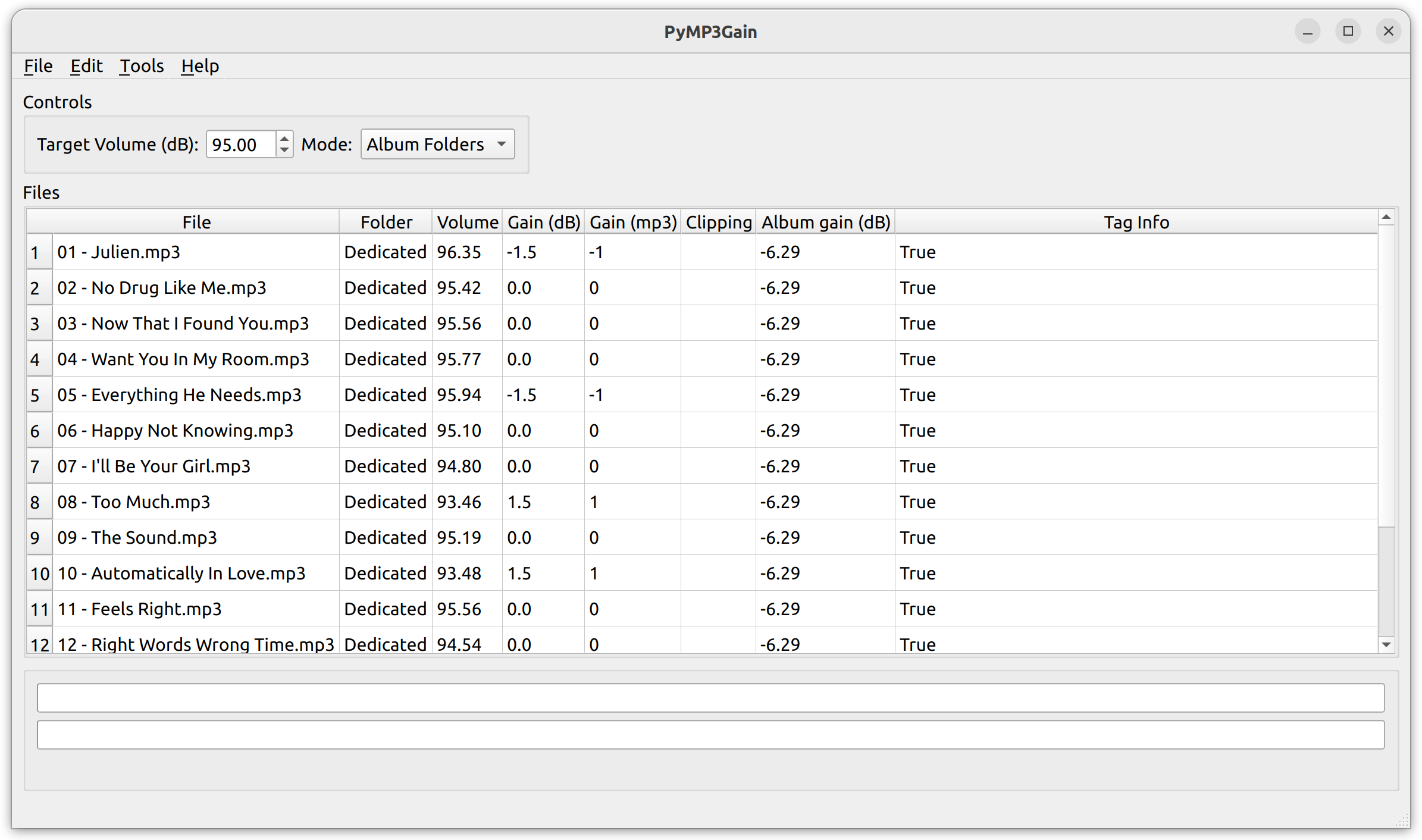 GitHub - icassassin/pymp3gain: A frontend for mp3gain written in Python and Qt5.