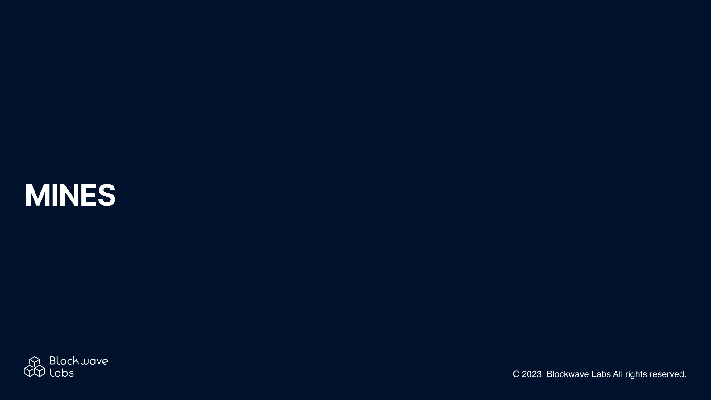 Blockwavelabs-MINES · GitHub