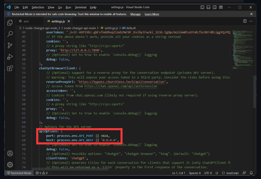 The ai does not respond after Intranet penetration · waylaidwanderer PandoraAI · Discussion #130 ...