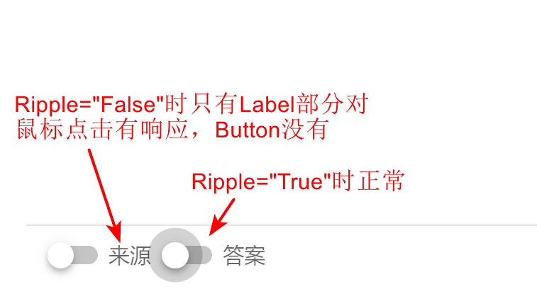 MSwitch组件Ripple属性设置为False后功能有问题 · Issue #957 · masastack/MASA.Blazor · GitHub