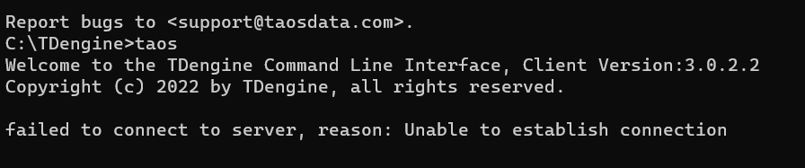client connection issue · Issue #19357 · taosdata/TDengine · GitHub