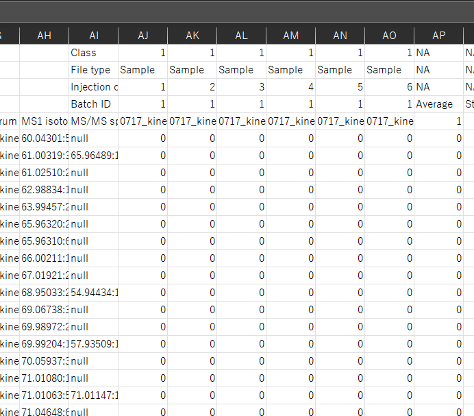 Should Not Be Selectable Normalized Data In The Alignment Result Export Window When The