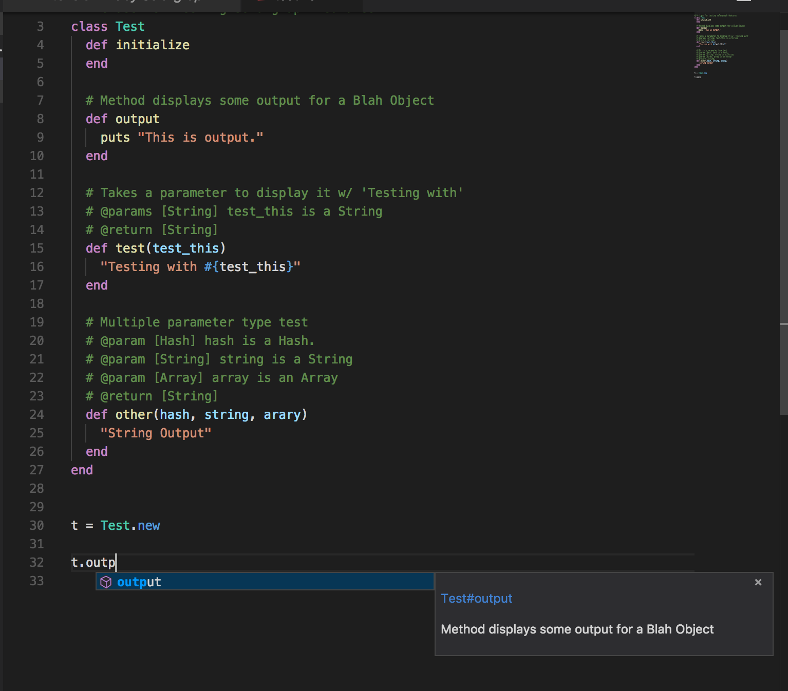 Questions about documentation output · Issue #32 · castwide/solargraph · GitHub