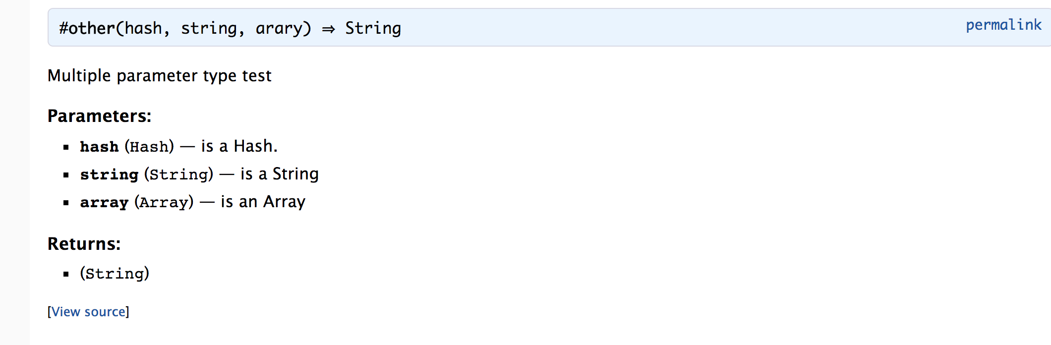 Questions about documentation output · Issue #32 · castwide/solargraph · GitHub