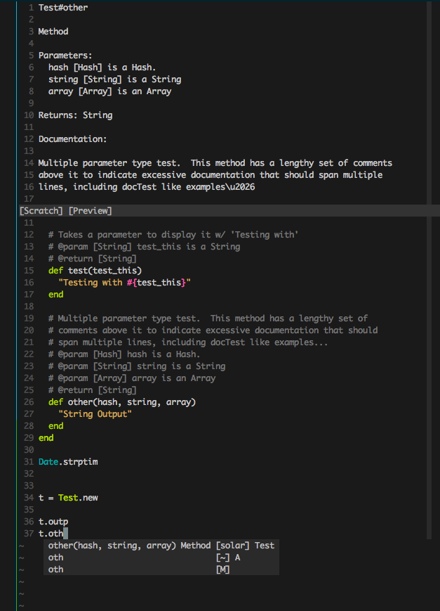 Questions about documentation output · Issue #32 · castwide/solargraph · GitHub