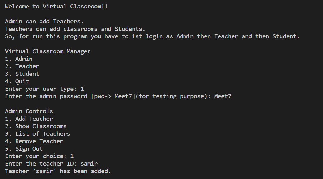 GitHub - MeetHedapara79/Educational_Initiatives-Task: Virtual Classroom ...
