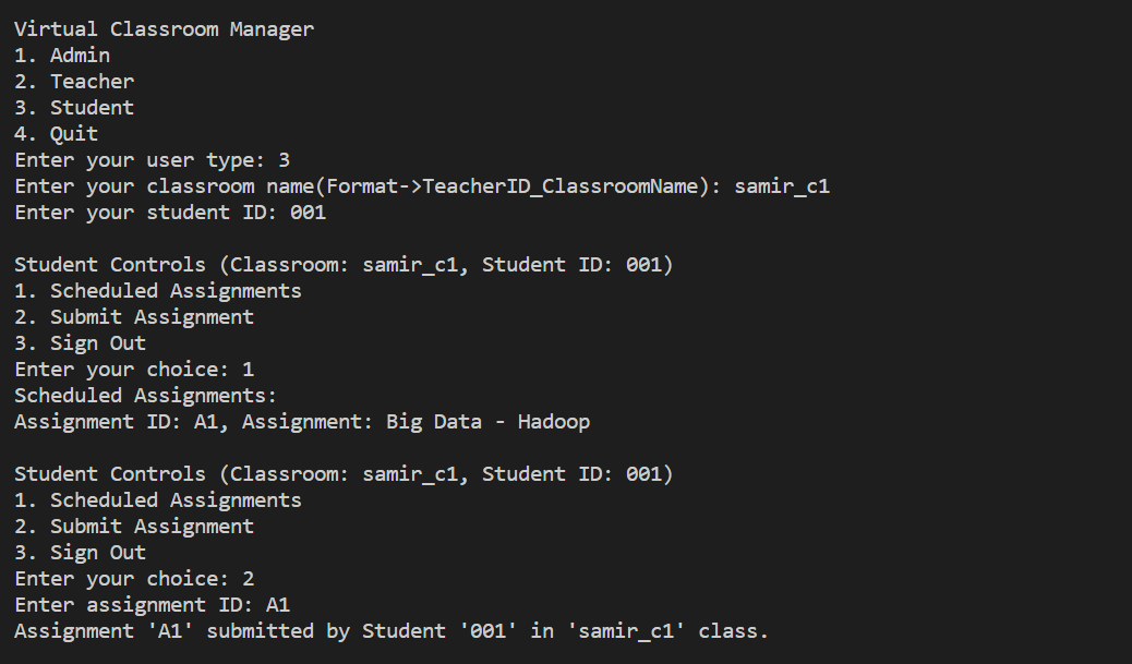 GitHub - MeetHedapara79/Educational_Initiatives-Task: Virtual Classroom Manager is a Python ...