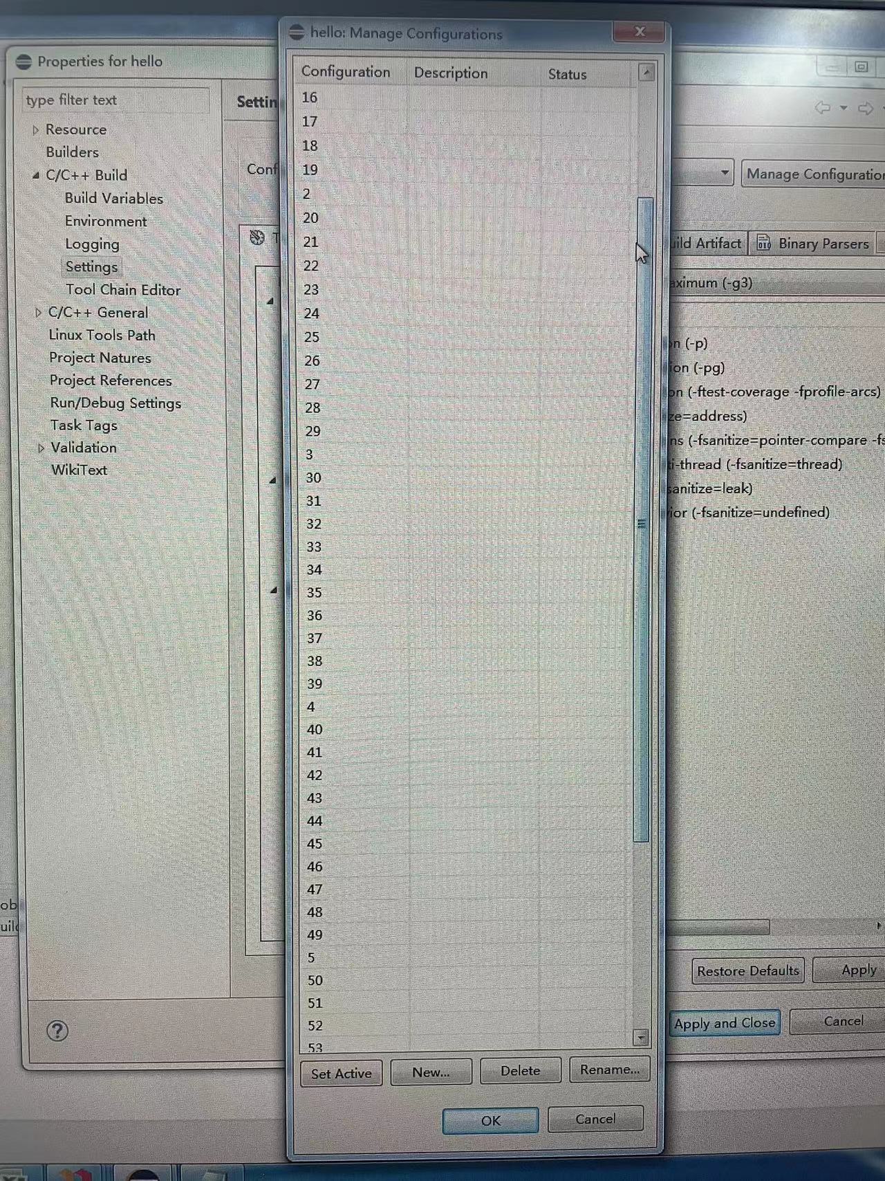 The Configuration Of The C Project Is Not Fully Displayed · Issue 240 · Eclipse Cdt Cdt · Github