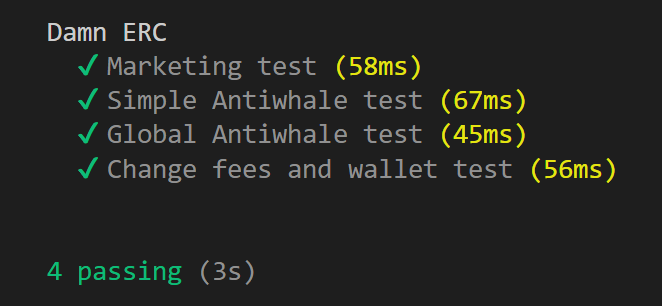 GitHub - adv100500/ERC20-with-fees: ERC20 with fees and anti-whale